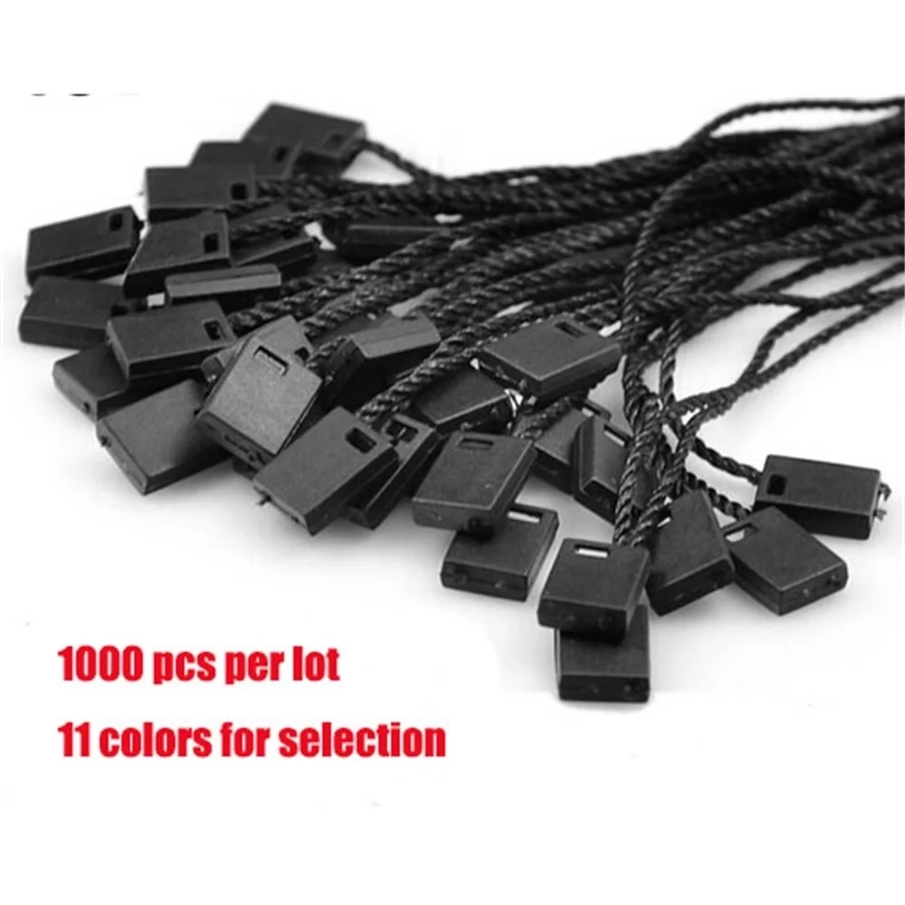Plastic Loop Lock String Fastener Cord Tie Plastic Snap Lock Seal ...