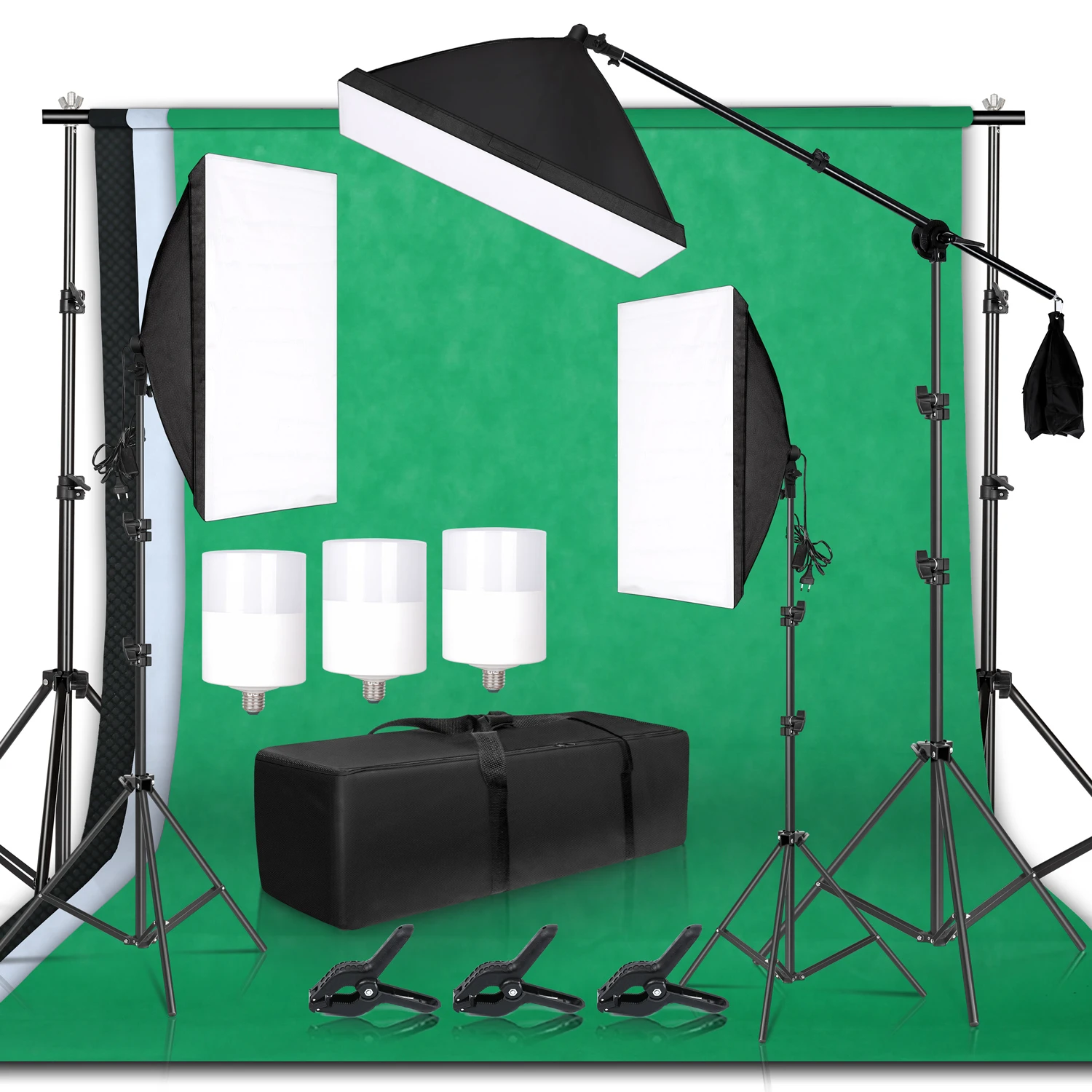 Photography Background Frame Support Softbox Lighting Kit Photo Studio ...