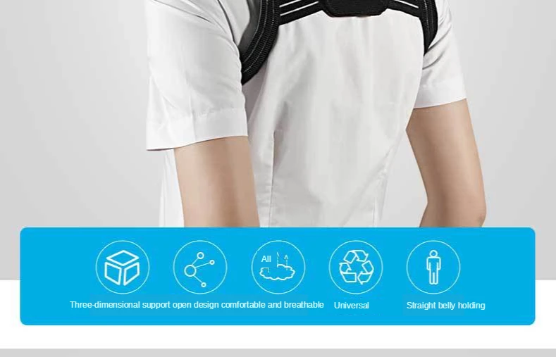 Adjustable Back Support Brace For Kids - Posture Corrector