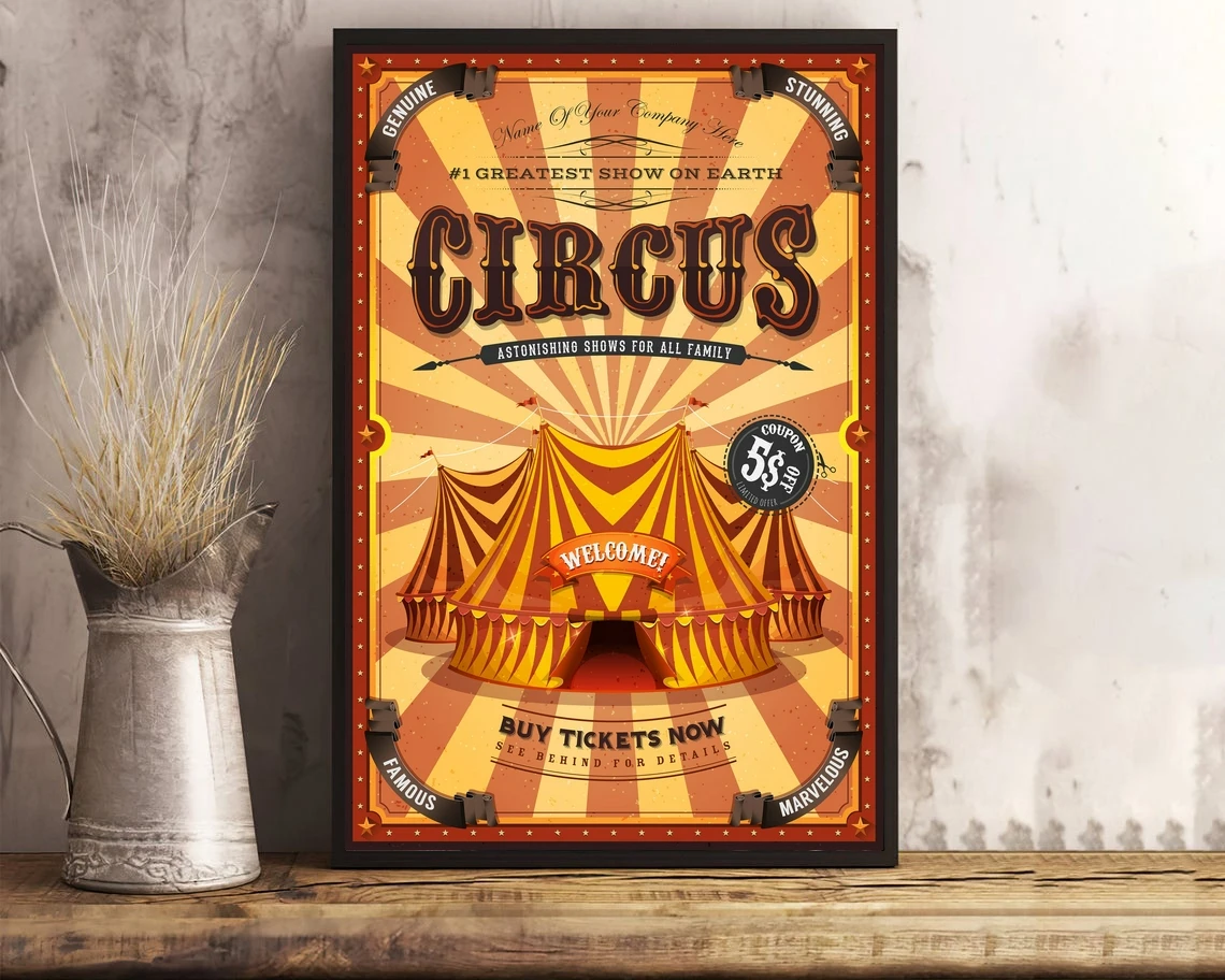 Circus Poster Ideas