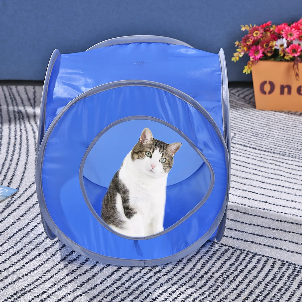 Collapsible 광장 고양이 터널 튜브 훈련 장난감 Foldable 강아지 작은 애완 동물 공급 Foldable 애완 동물 ...