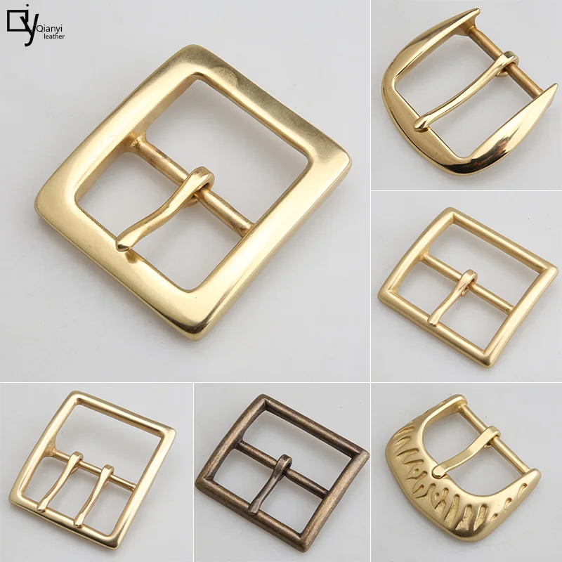 1pcs-Solid-Brass-Belt-Buckle-Metal-Belt-Buckle-For-Men-Stainless-Steel ...