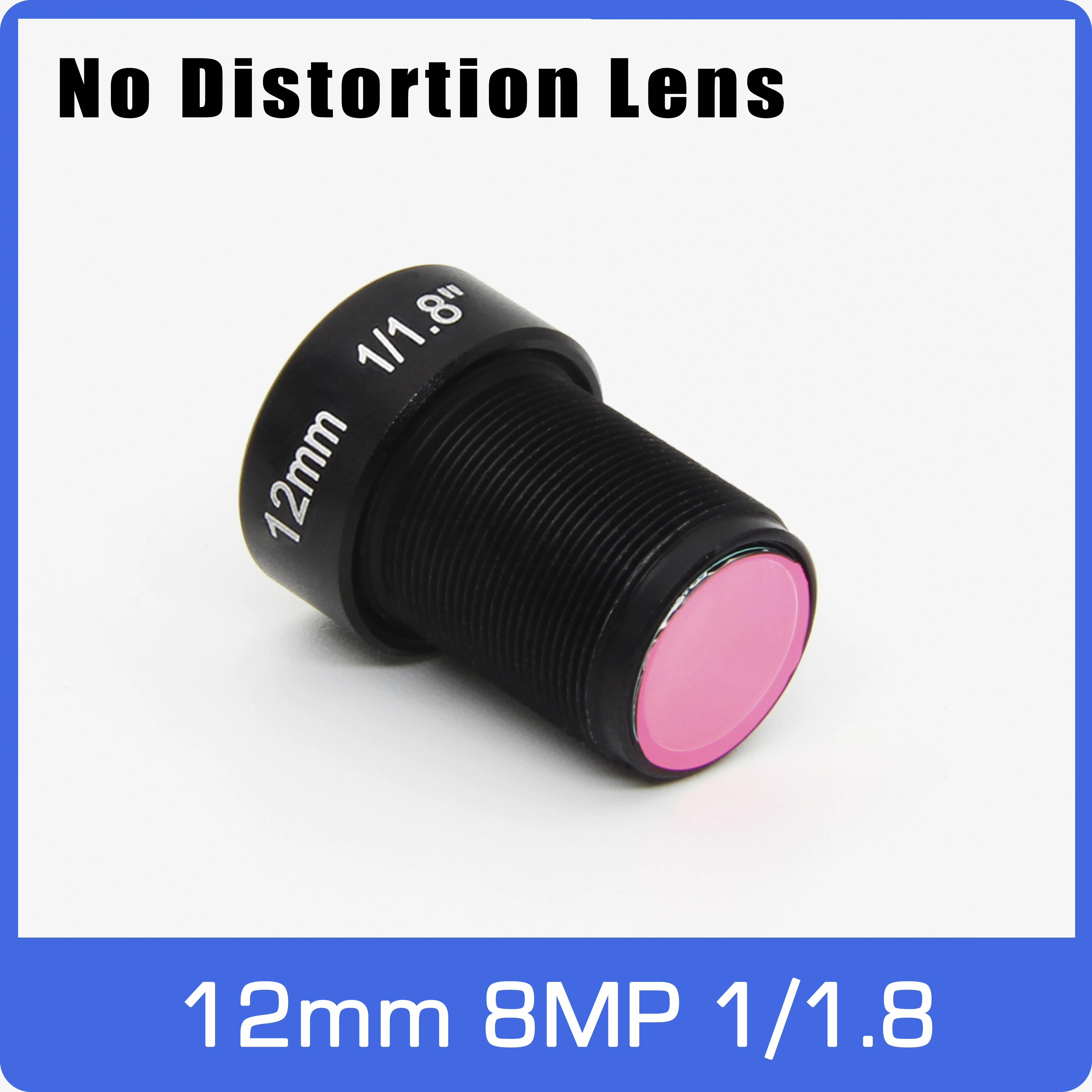 4k M12 Long Distance View No Distortion Lens 12mm 1/1.8 For Dji Runcam ...