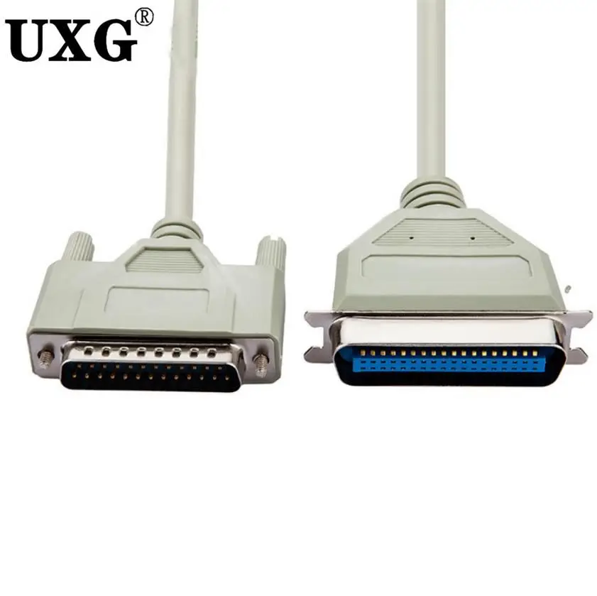 DB25-To-CN36-Parallel-Serial-IEEE-1284-Printer-Data-Cable-For-Parallel ...