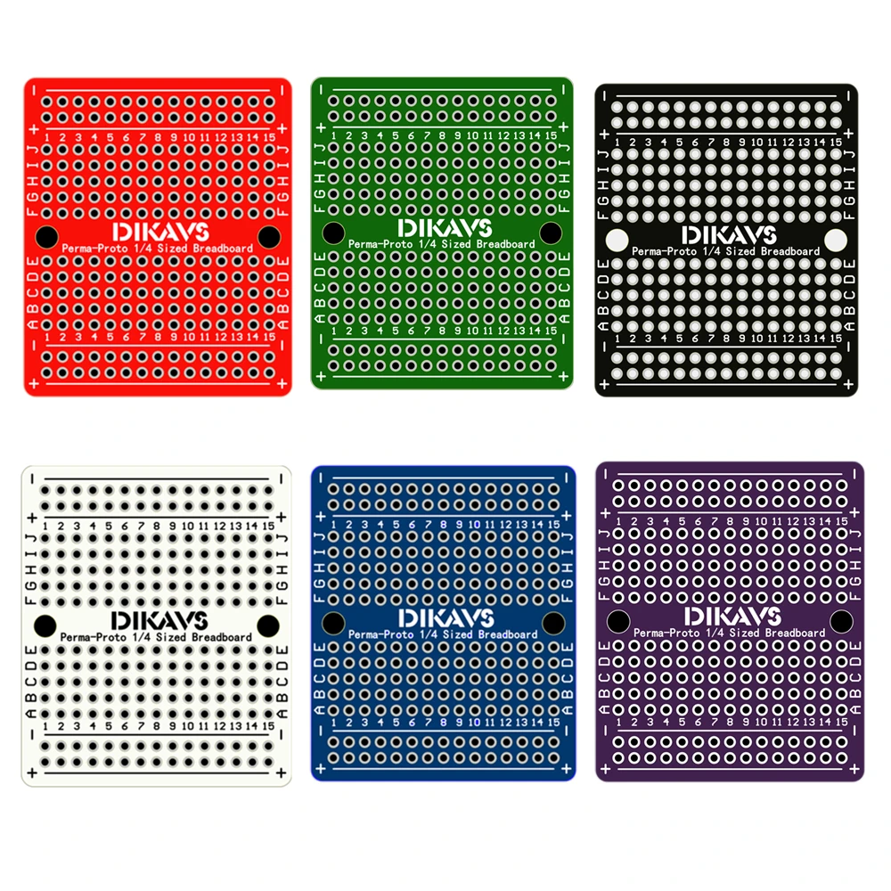1/4 Sized Double Sided Prototype Pcb Prototype Board Solder-able ...