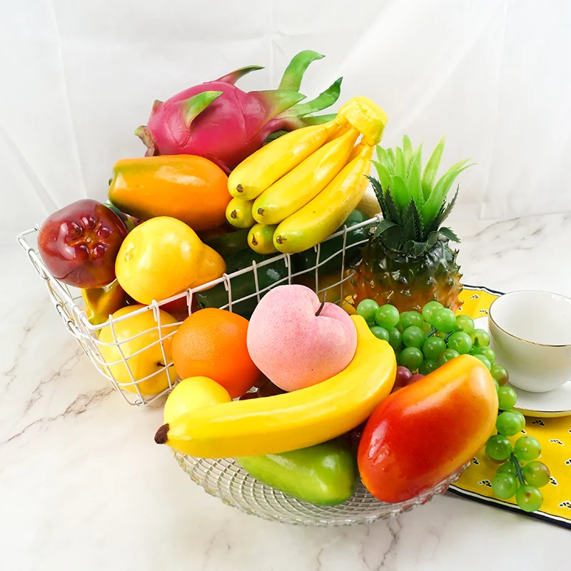 Festive Fruits Artificial Decors Fruits Foam Mini Simulation Fruit ...