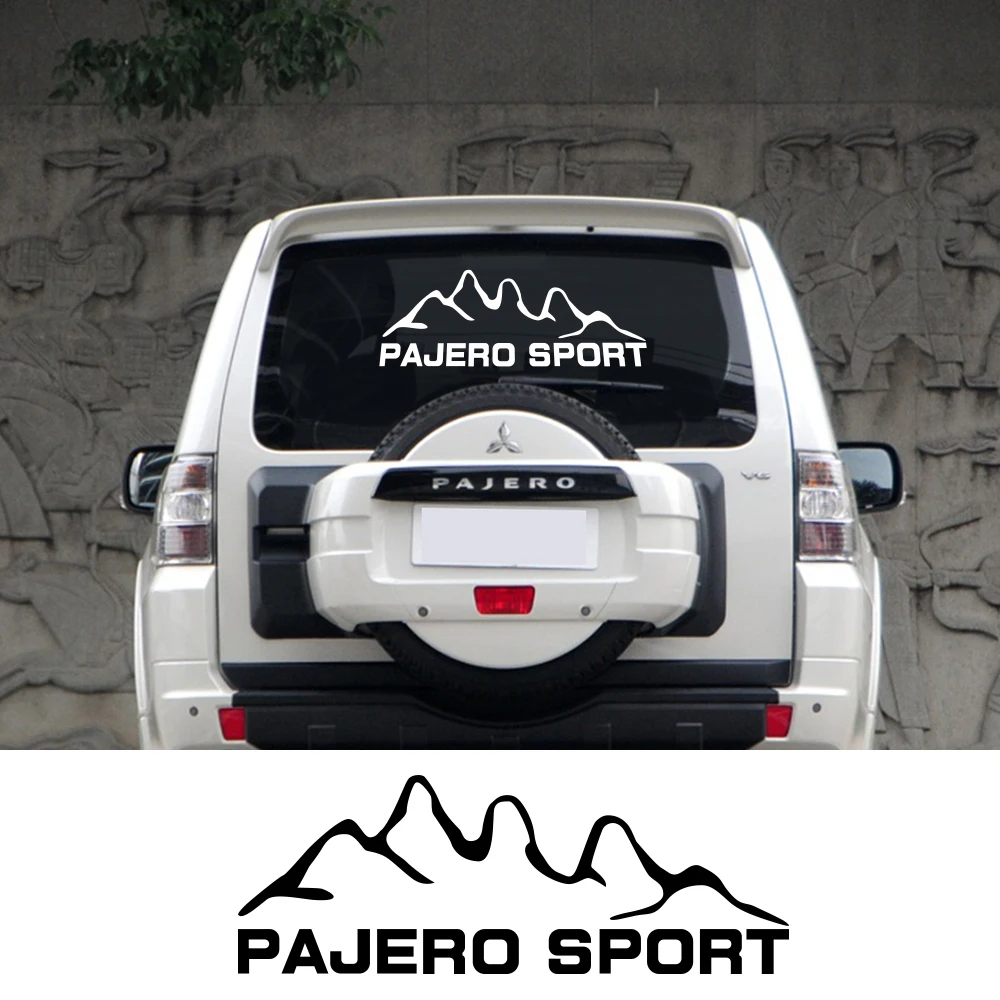 Car-Stickers-For-Mitsubishi-Pajero-Sport-Styling-Vinyl-Film-Auto-Window ...