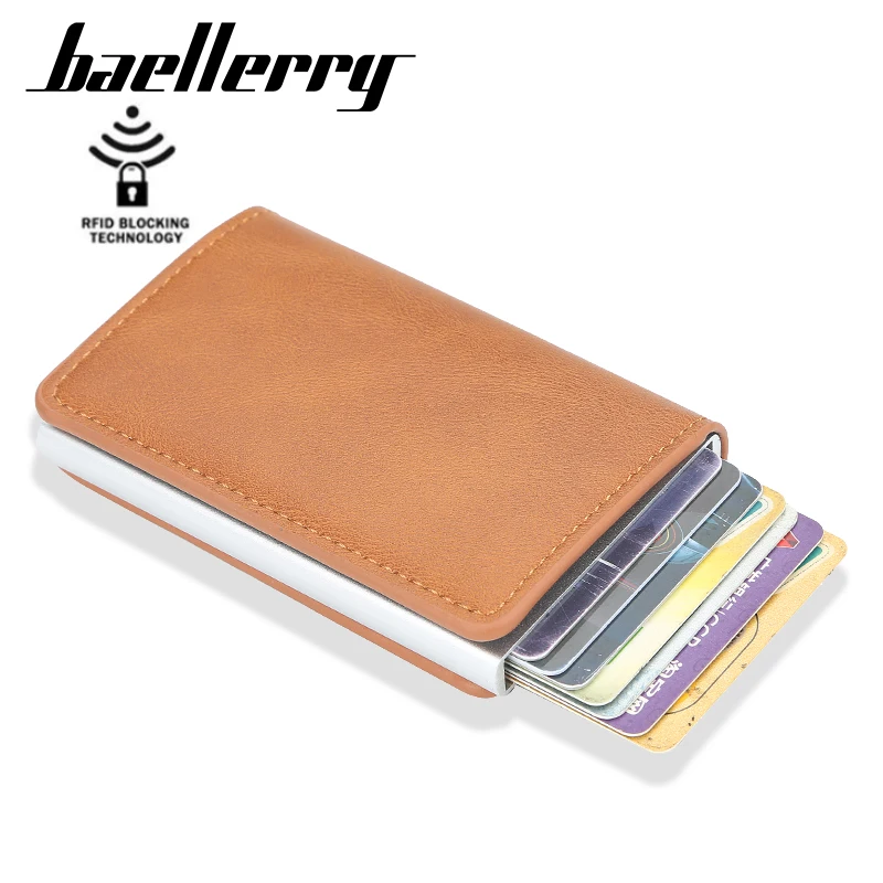 Cartera-inteligente-para-hombre-y-mujer-tarjetero-Rfid-de-aluminio-y ...