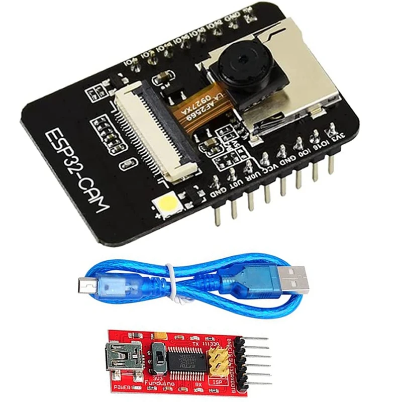 ESP32-CAM Wifi Bluetooth Module Serial to Wifi ESP32 Cam Development ...