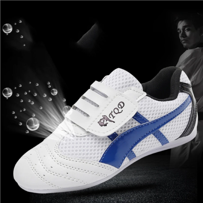 Mesh Cloth Breathable Taekwondo Martial Arts Karate Training Shoes ...