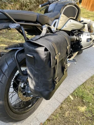 R9T Side Pannier Rack Motorcycle Saddlebag Support Brackets For BMW R ...
