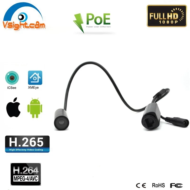 Vsightcam-1080P-Mini-IP-Camera-Outdoor-IMX307-Surveillance-Network-POE ...