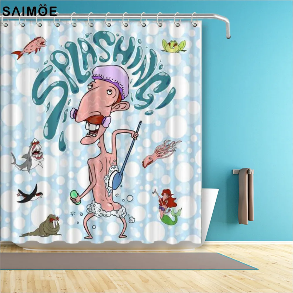 Nigel Thornberry Shower Curtain