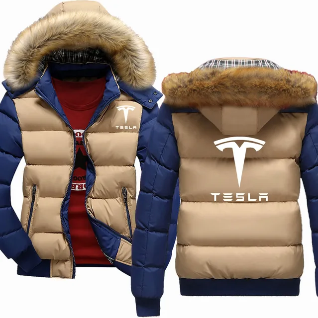Tesla Winter Fleece Coat | Zipper Jacket - Tesla League