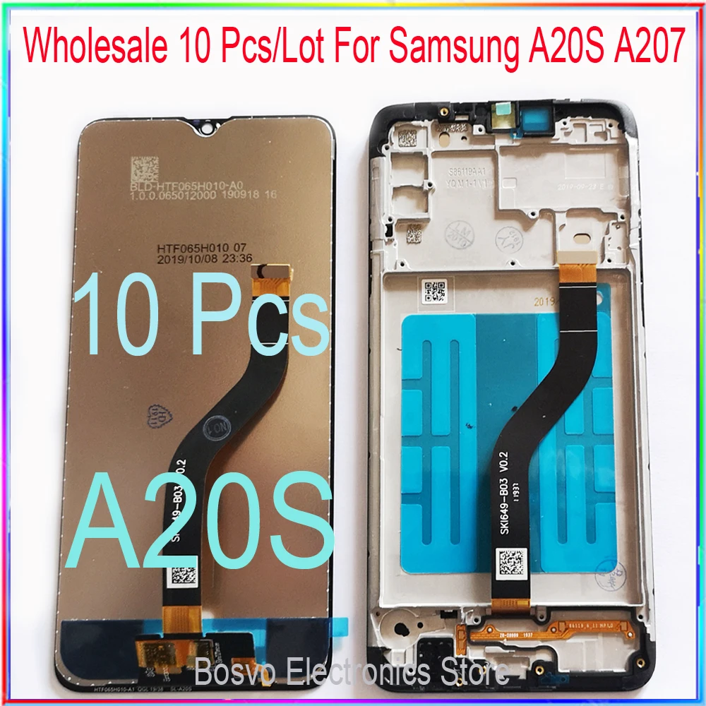 Wholesale 10 pieces/Lot for Samsung A20S LCD screen display A207 A207F ...