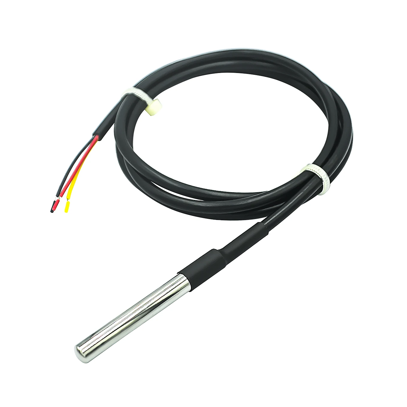 DS1820 Stainless steel package Waterproof DS18b20 temperature probe ...