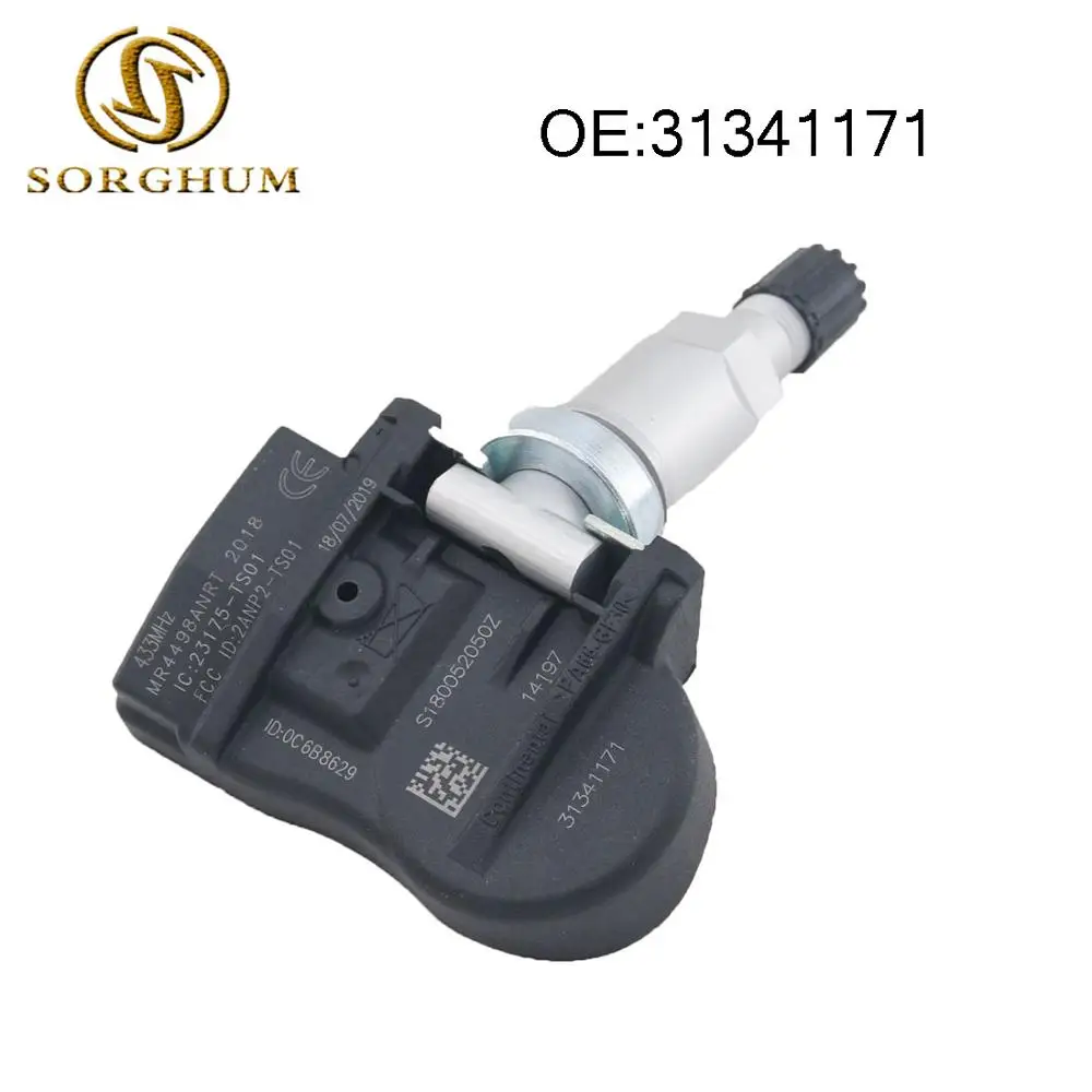 Sensor de presión de neumáticos OEM 31341171 para Volvo, C30, C70, S40 ...