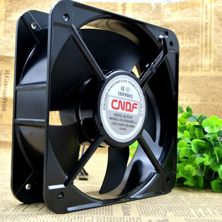 CNDF Axial flow fan 220V TA20060HBL 2 20060 free shipping|Building ...