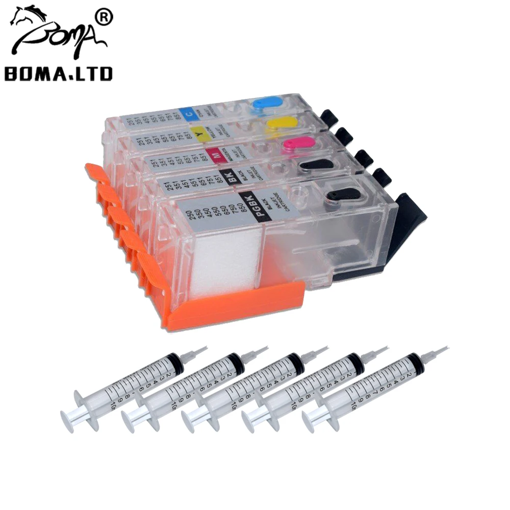 BOMA-LTD-PGI-750-CLI751-Refill-Ink-Cartridge-For-Canon-IP7270-MG5470 ...