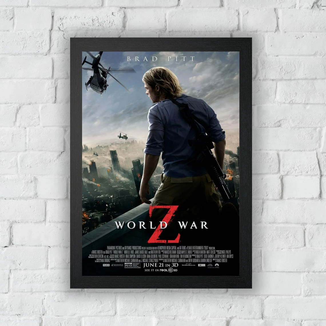 World War Z Movie Cover