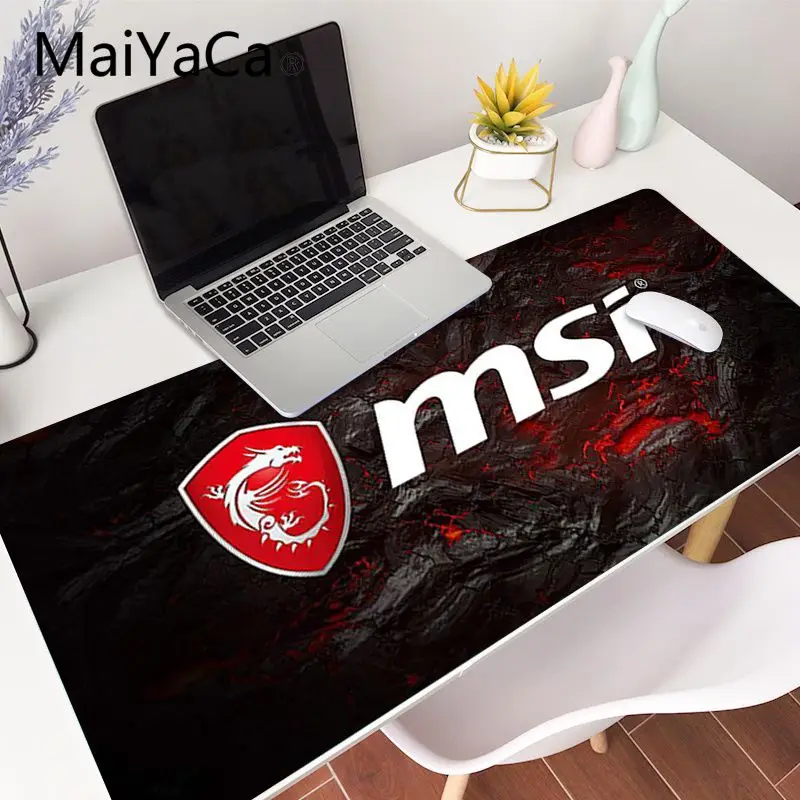 MaiYaCa MSI Dragon Logo Office Mice Gamer Soft Mouse Pad gaming ...