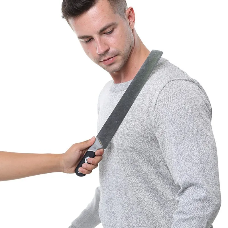 5-Grade-Anti-Cut-Protective-Clothes-Long-Shorts-Sleeve-Shirt-Men ...