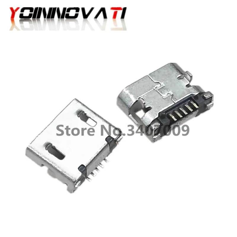 Conector Micro USB 5P de 5 pines, Conector Micro USB de 5,9mm, sin ...