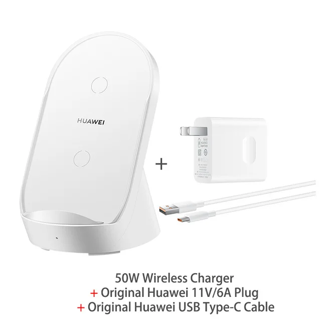 HUAWEI Wireless Charger CP62R Standard Max 50W Qi protocol For Mate 40 Pro Wireless Charge ...