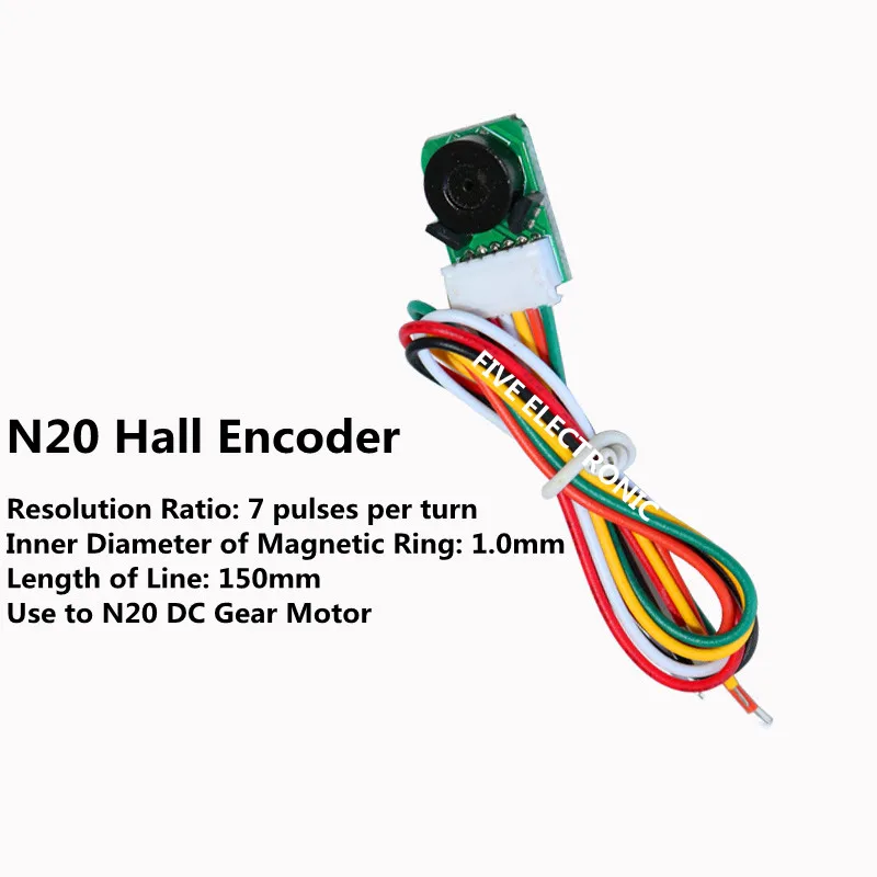 N20 Hall Magnet Encoder Code Plate Magnetic Induction Rotation Use to ...
