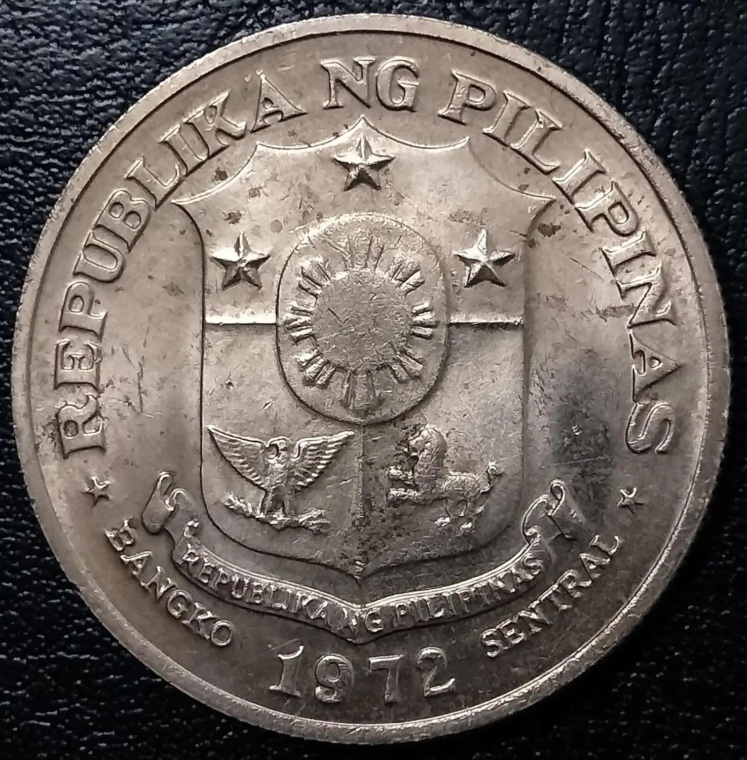 Philippine 1 Peso Coin 1972