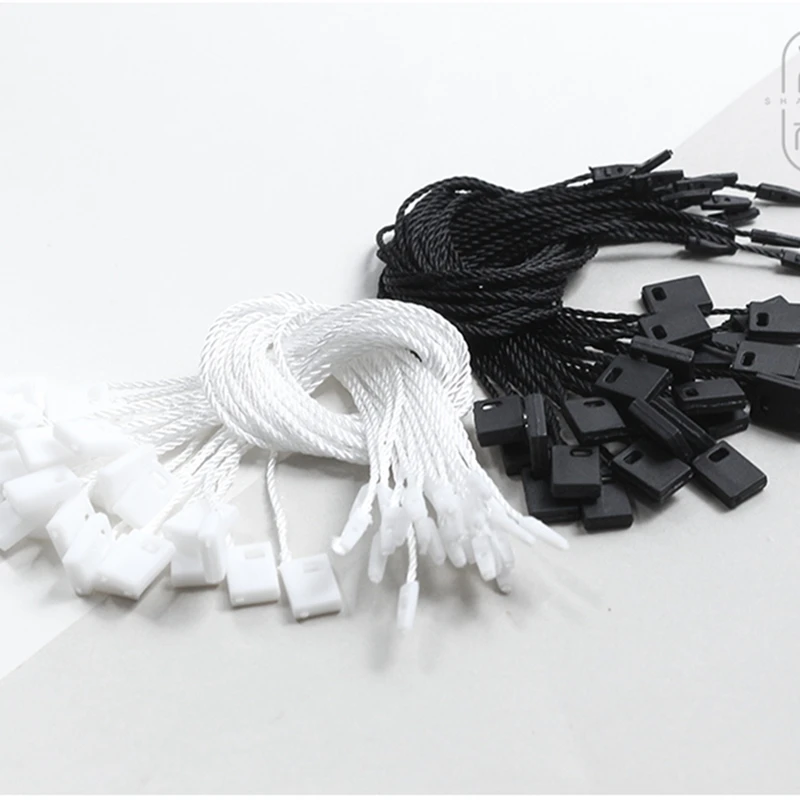 Strings for hang tag rope cord white rope