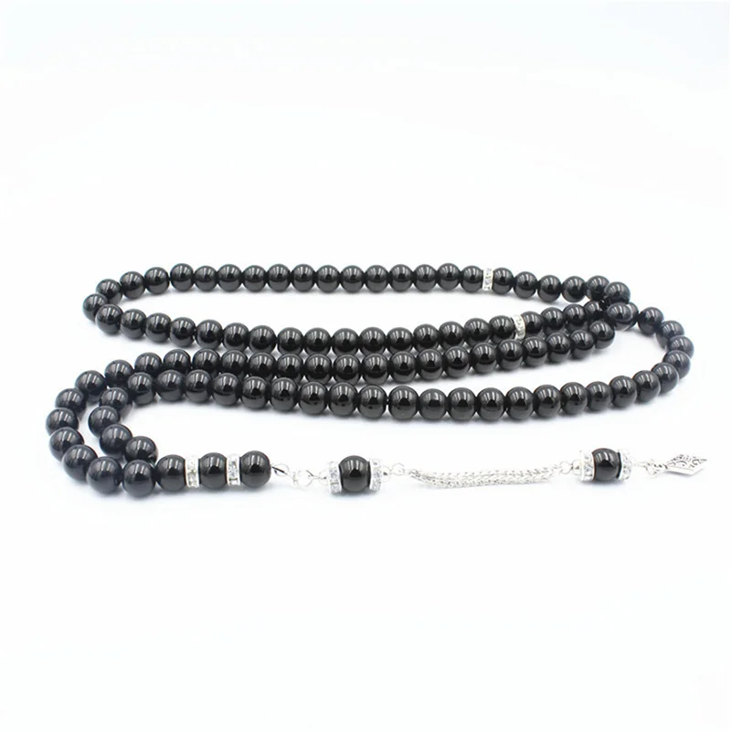 CHAPELET,--Chapelet musulman Tasby, perles rondes de 8MM, Type de ...
