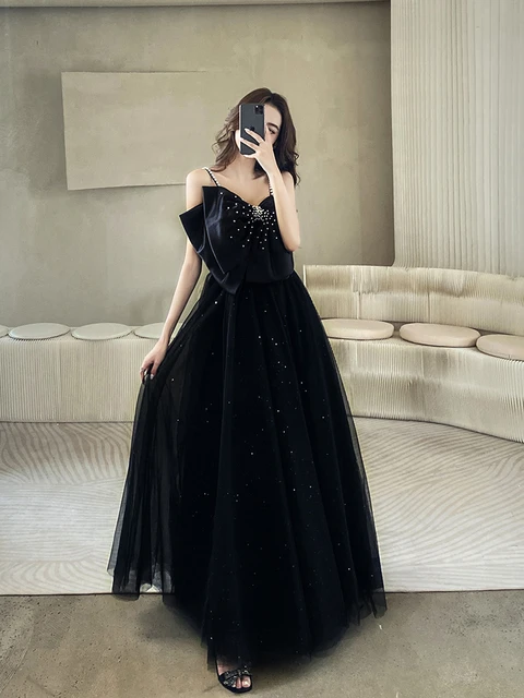 Fancy Black Prom Dresses