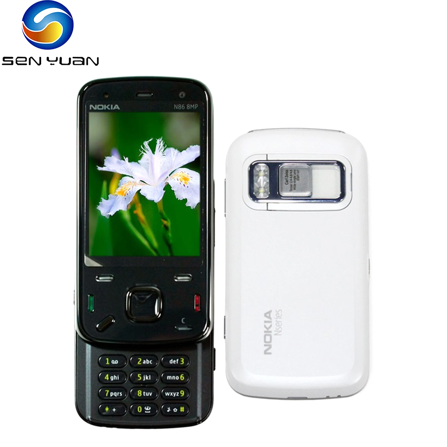Original-Nokia-N86-2G-GSM-3G-Mobile-Phone-Unlocked-2-6-N86-Slider ...