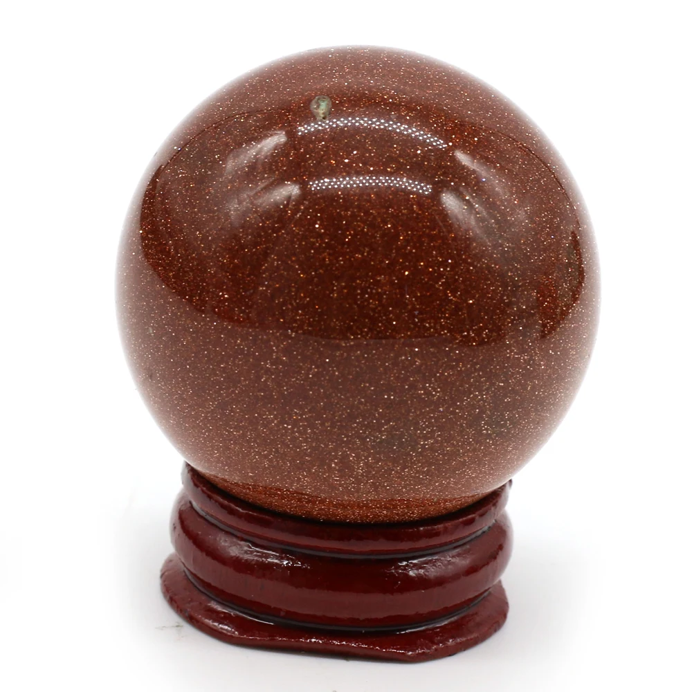 PIERRE VENDUE SEULE,Goledn Swan Stone-25mm--Boule de Massage à la main ...