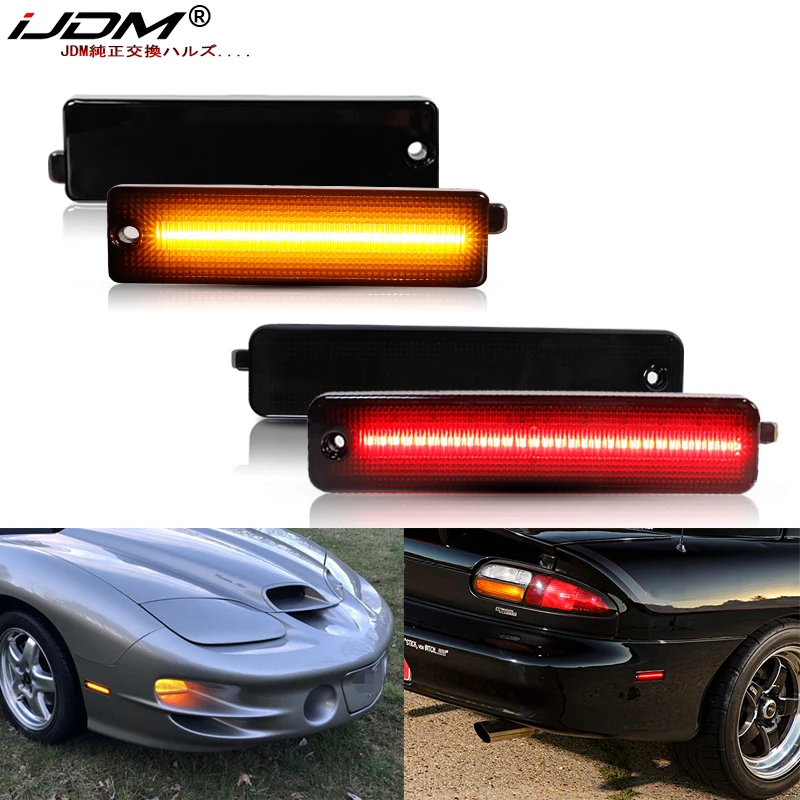 iJDM For 1998-2002 Pontiac Firebird Trans Am Front Rear Side Marker ...