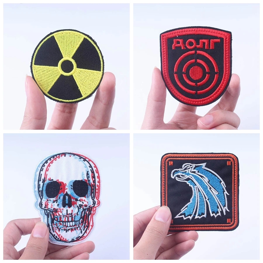 Stalker Patch Iron On Patches For Clothing Nuclear Power Plant ...