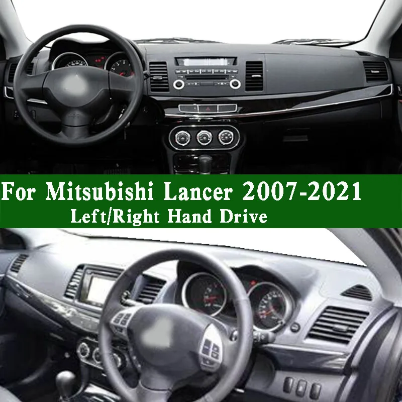 For Mitsubishi Lancer-EX GTS GSR 2007-2021 Dashmat Dashboard Cover ...