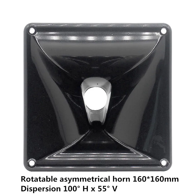 2PC DJ Tweeter Speaker Horn Nexo 160*160 1" Throat HiFi Car Treble For ...