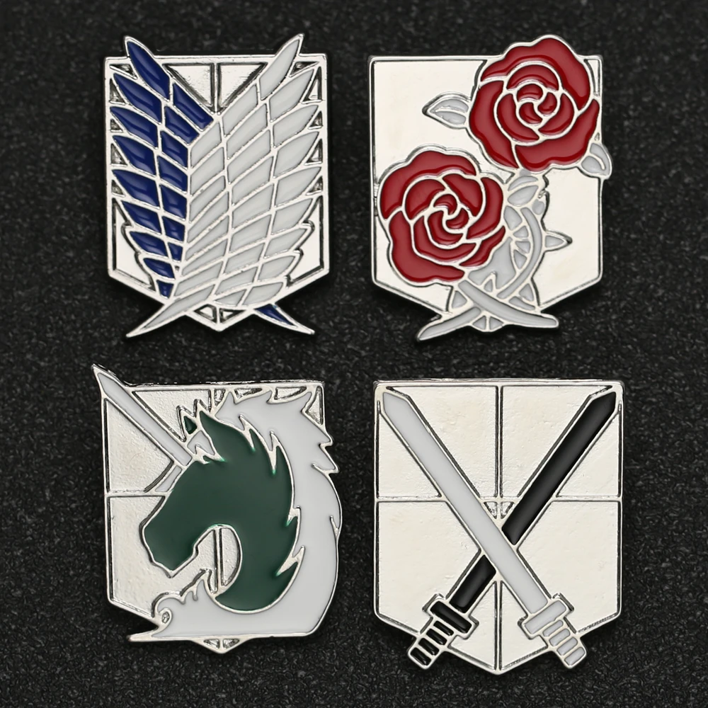 Attack On Titan Stationary Guard Logo
