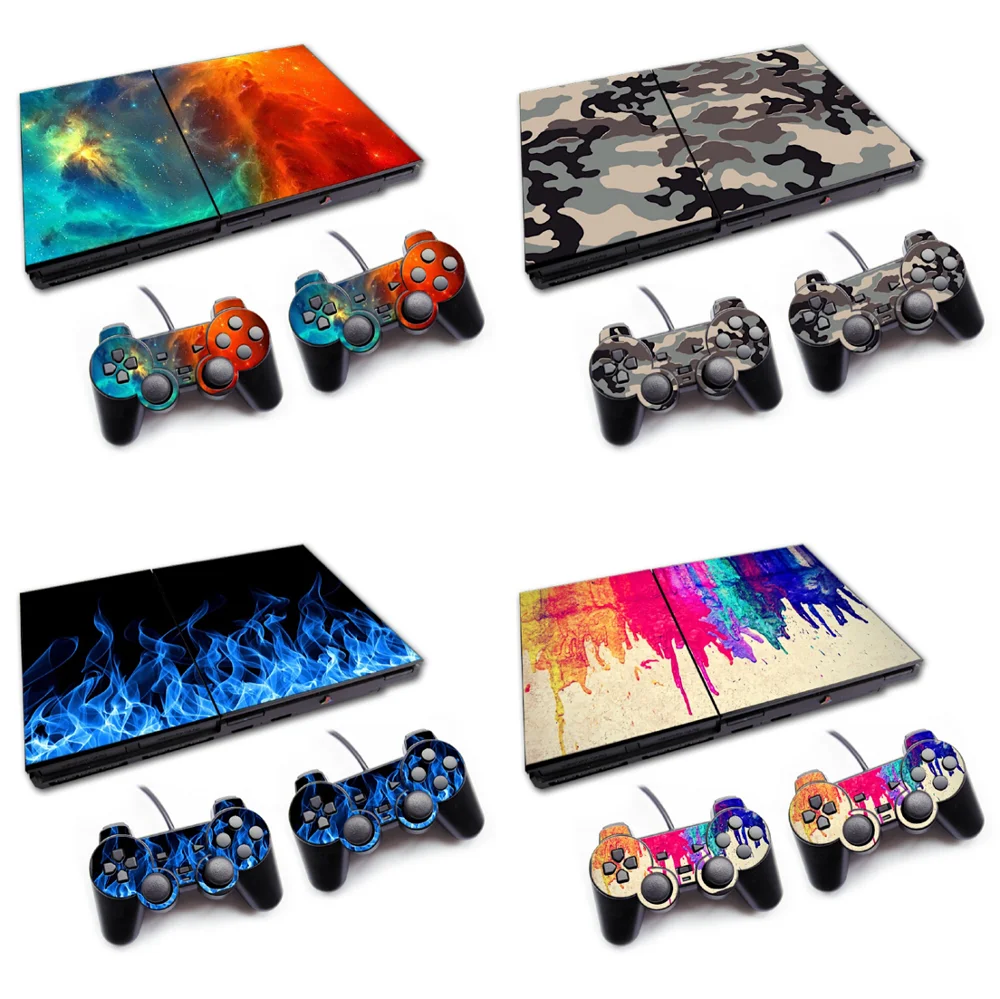 Pegatinas-de-vinilo-para-consola-PS-2-70000-adhesivos-de-piel-para ...