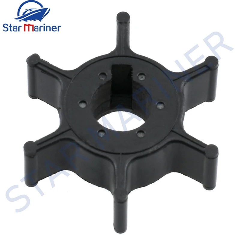 6E0-44352-00 Water Pump Impeller For Yamaha 4HP 5HP 6HP Outboard Motor ...