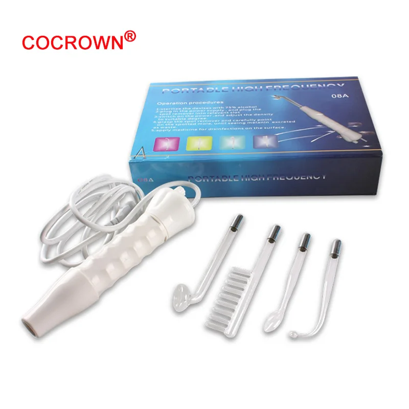 High Frequency Facial Machine Electrode Glass Tube Electrotherapy ...