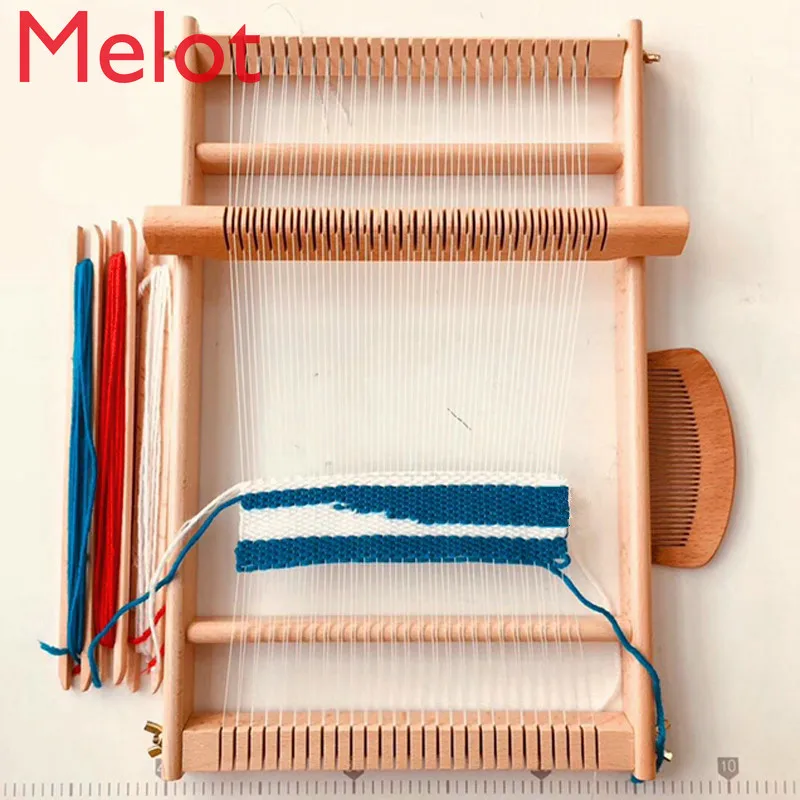 Hand-Made-Looms-DIY-Lifting-Tapestry-Loom-Large-Frame-Knitting-Machine ...