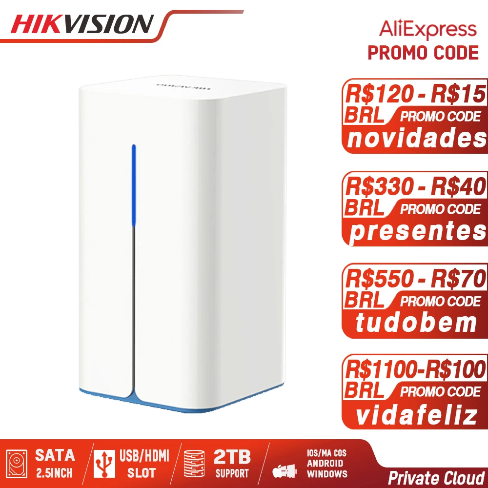 Hikvision HikStorage NAS red de intercambio en la nube privada Servidor ...