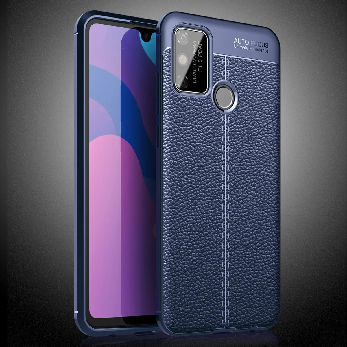 For Huawei Honor 9A Carbon Fiber Full Protection Skid proof & scratch ...