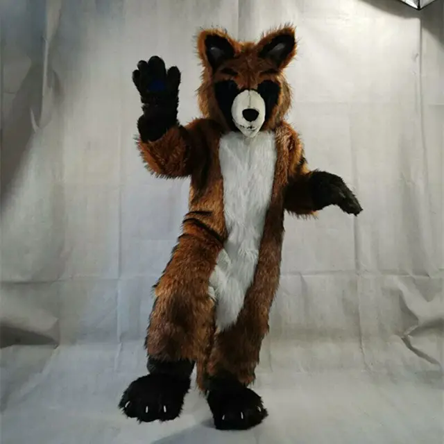 Red Panda Furry Mascot Fursuit Cosplay Costume - AllCosplay.com