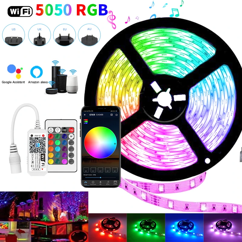 30m Wifi Led Strip Lights Bluetooth 30m Wifi Led Strip Lights Bluetooth ...