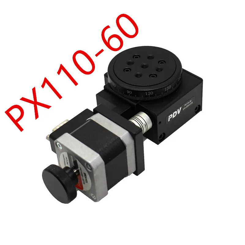 PX110-60-Electric-Rotary-Table-360-Degree-Angle-Regulator-Rotary-Table ...