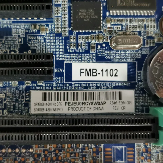 For HP Z620 Desktop Motherboard 618264-003 708614-601 708614-001 FMB-1102 Mainboard fully work ...